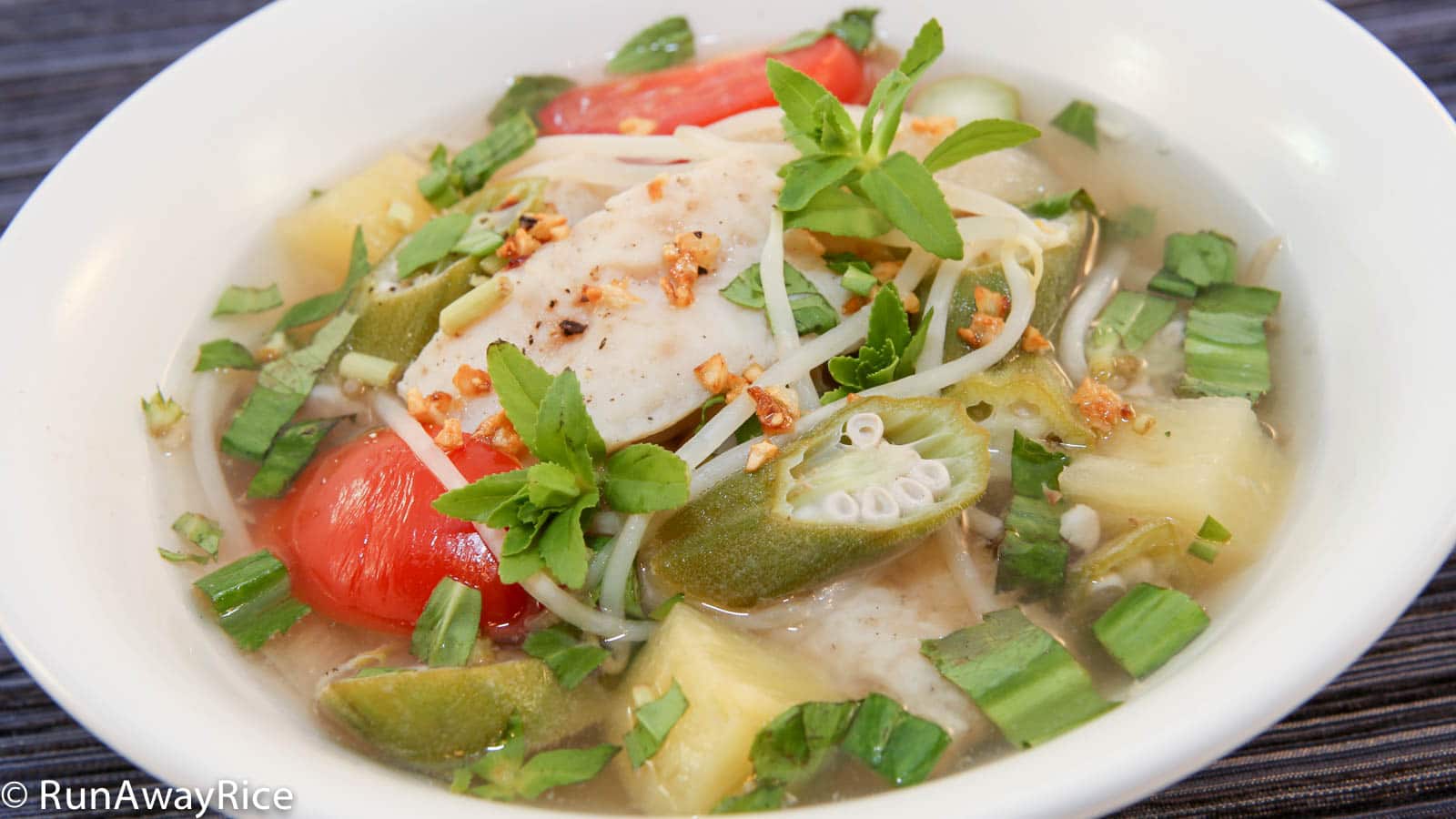 Fish Rice Noodle Soup (Bun Ca) - Easy Recipe with Video
