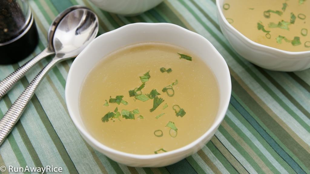 Homemade Pork Stock - Easy Recipe for Rich and Flavor Stock with Video