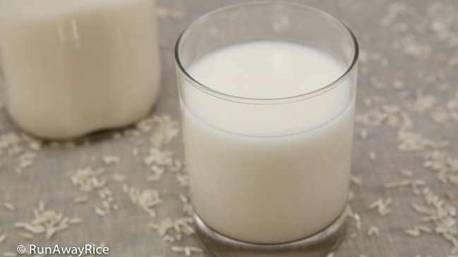 Rice Milk - Delicious and Healthy Drink, Easy Recipe with Video