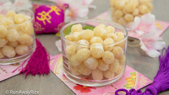 Candied Lotus Seeds (Mut Hat Sen) - Easy Recipe + Video