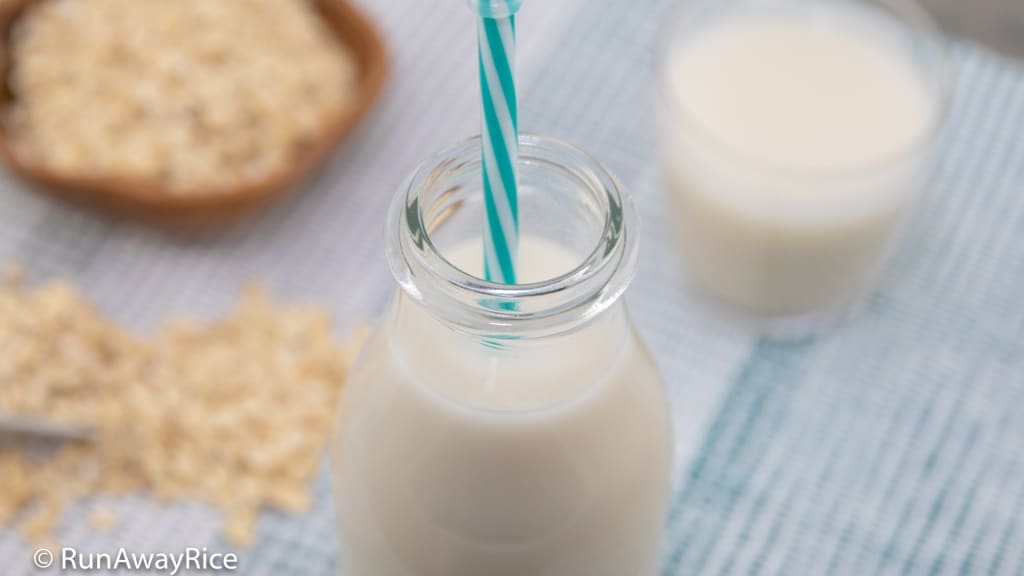 Oat Milk (Sua Yen Mach) - Easy Recipe & Video