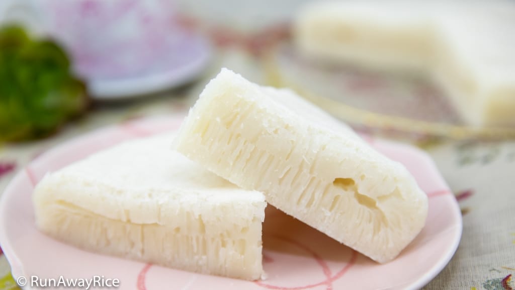 White Sugar Sponge Cake / Chinese Honeycomb Cake (Banh Bo Nguoi Hoa ...